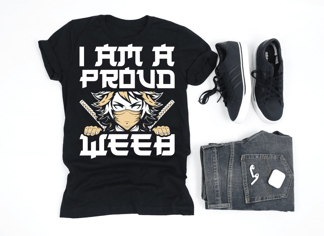 I Am A Proud Weeb, Anime Shirt, Anime Gift, Manga Shirt, Manga Lover ...