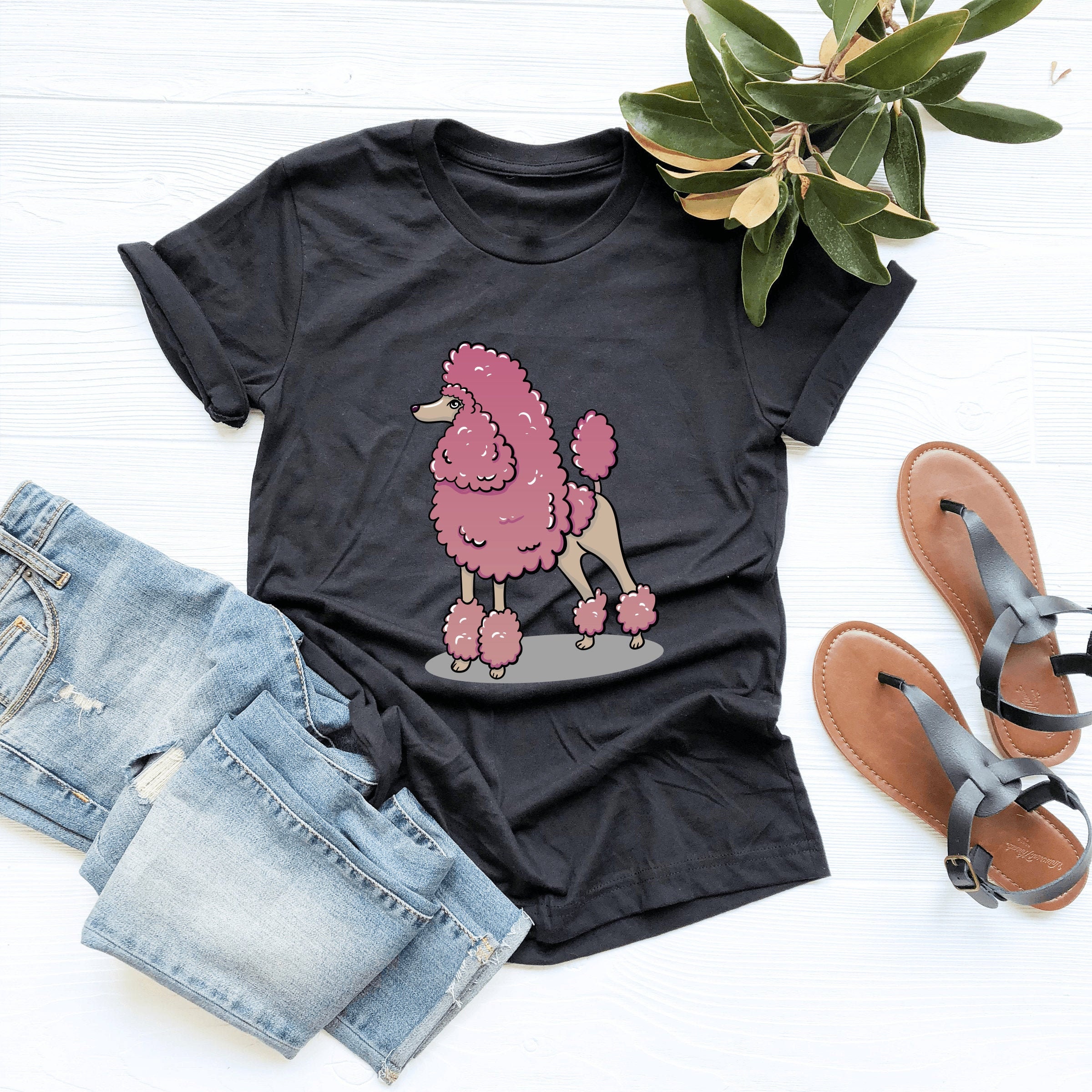 Cute Poodle Shirt, Poodle Shirt, Poodle Dog, Dog Owner Shirt, Poodle ...