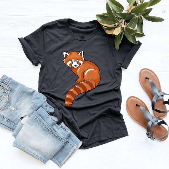 Red Panda Shirt Red Panda Gift Cute Red Panda Red Panda - Etsy