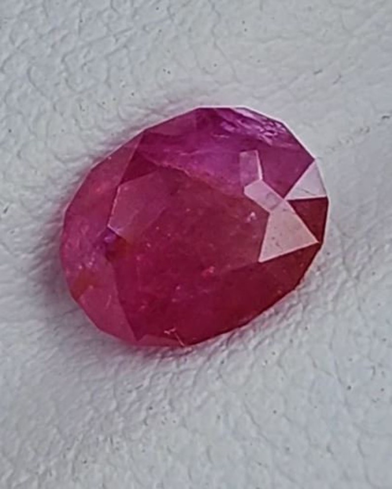 2.07ct Stunning Natural Ruby Gemstone From Afghanistan - Etsy