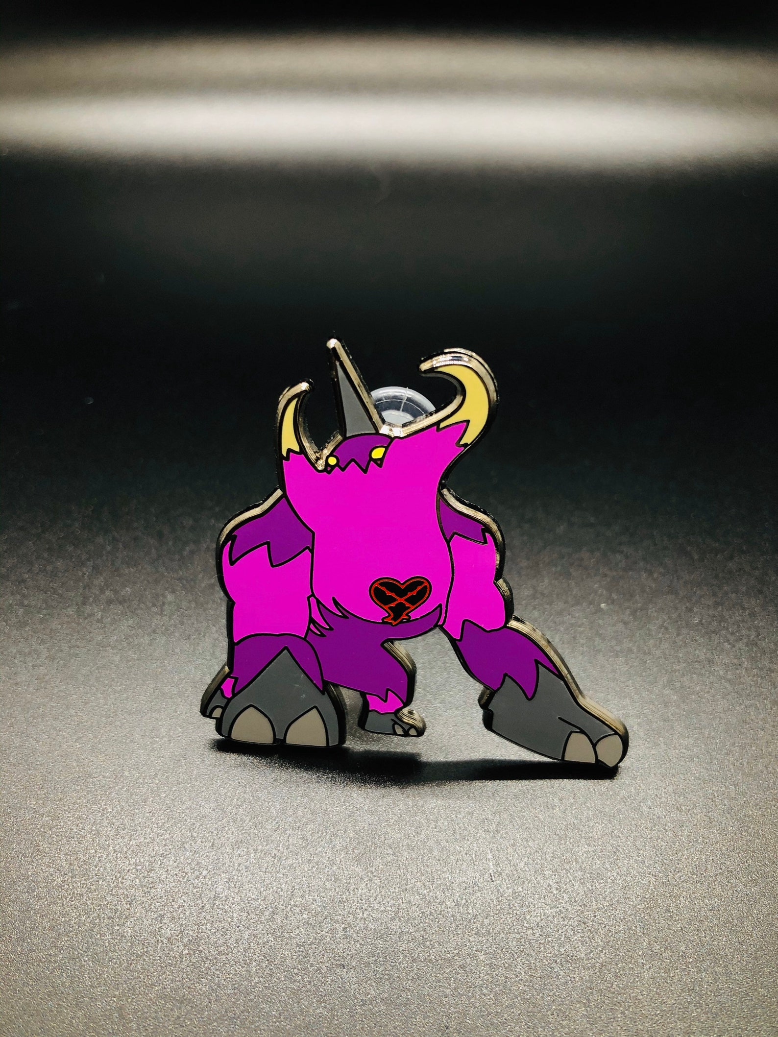 Behemoth Heartless Kingdom Hearts Pin | Etsy
