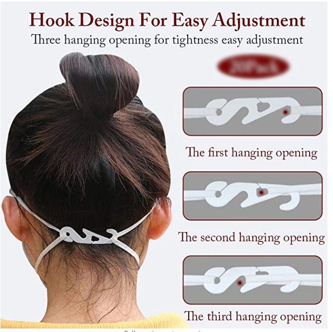 6 PCS Mask Ear Saveradjustable Face Cover Ear Gripsface Mask - Etsy