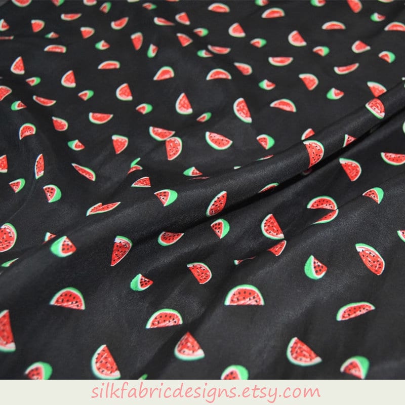 Watermelon Fabric - Etsy
