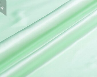 Solid Light Gray Stretch Silk Satin Fabric for Fashion Apparel - Etsy