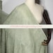 Solid Green 100% Silk Linen Blend Fabric by the Yard - Etsy
