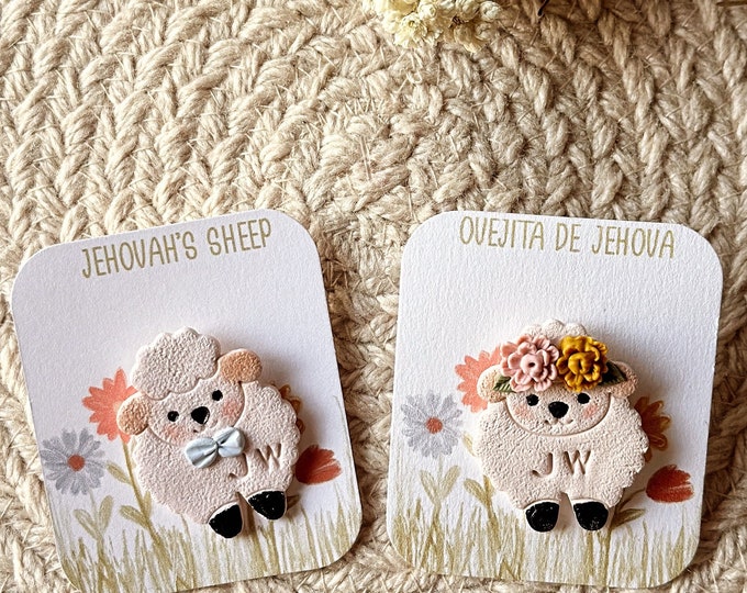 JW Sheep Pins - Etsy
