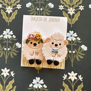 JW Sheep Pins - Etsy