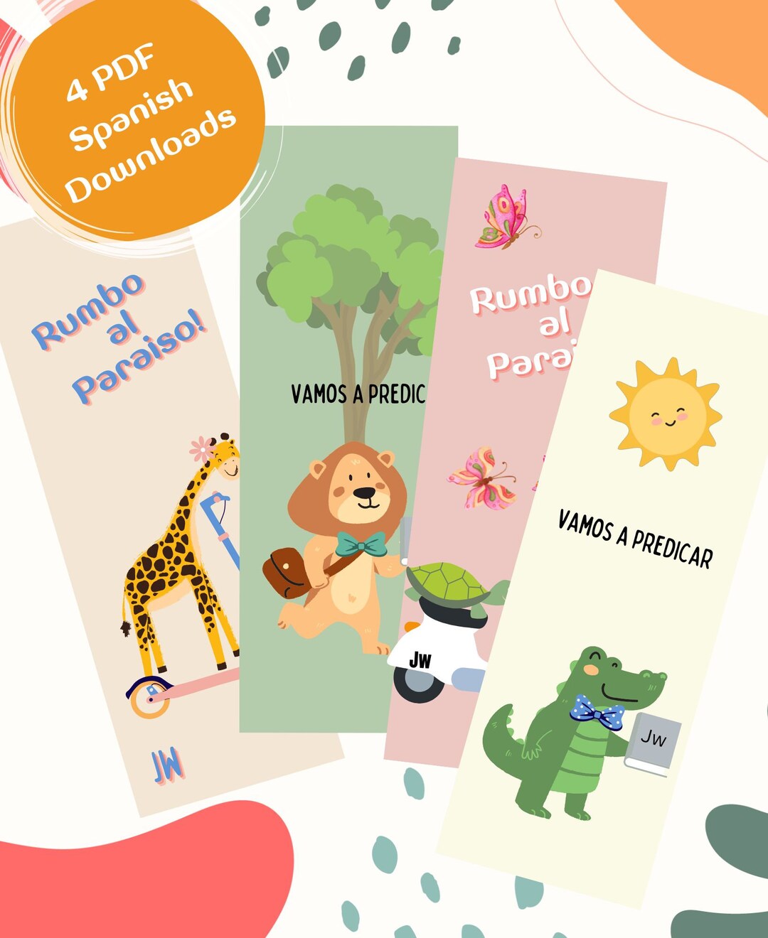 JW Bookmarks Spanish - Etsy