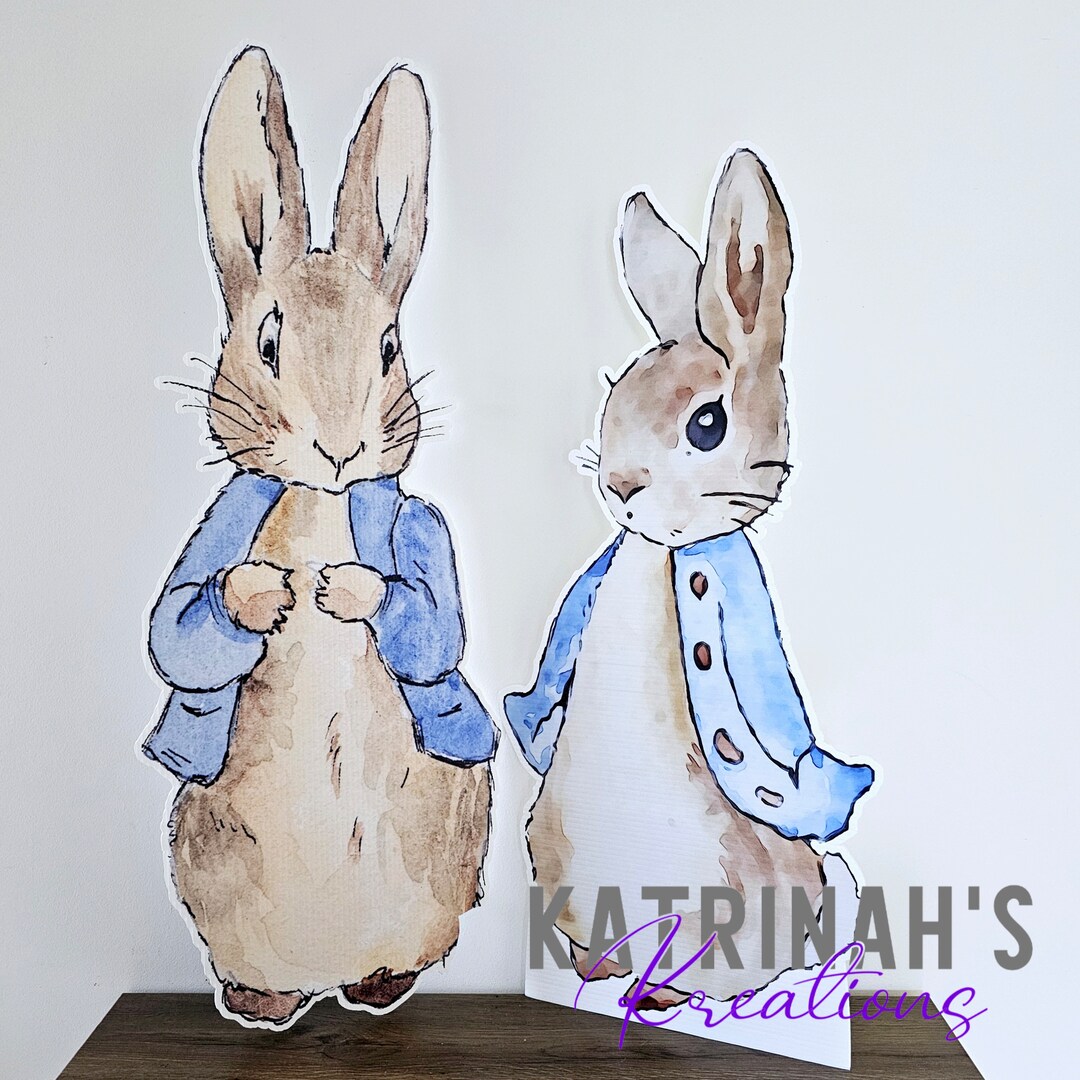 Peter Rabbit Cut Out Standee Character Prop 2 Styles - Etsy