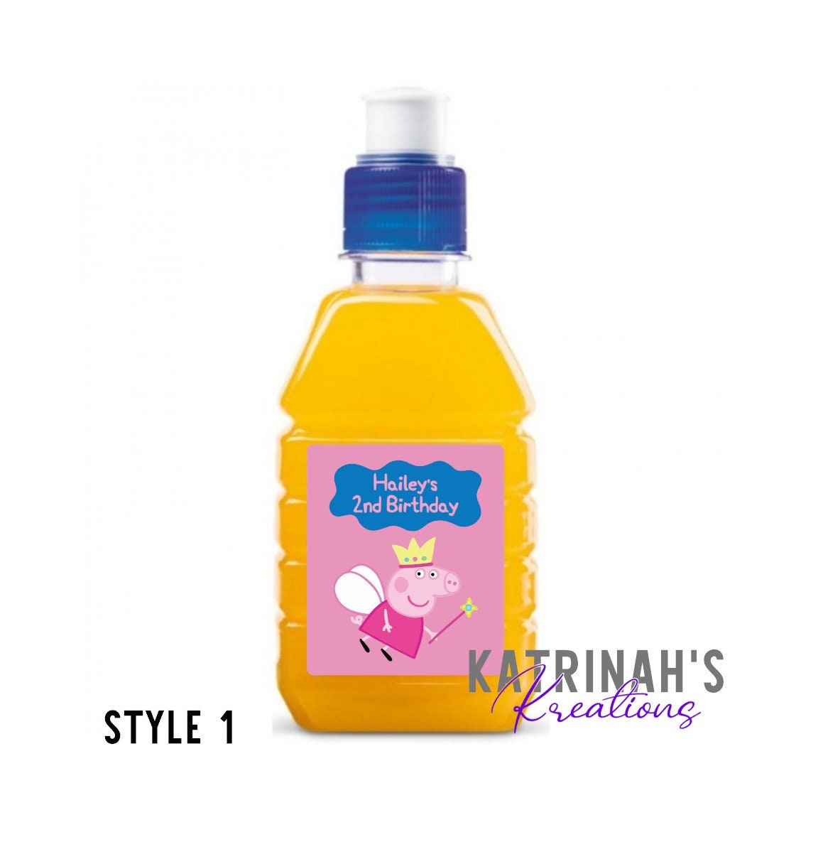 16x PRINTED Waterproof Pop Top Labels Peppa Pig - Etsy Australia