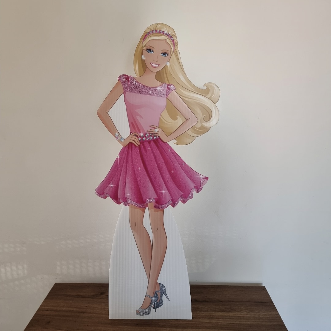 Barbie Cut Out - Standee Character Prop - Etsy Australia