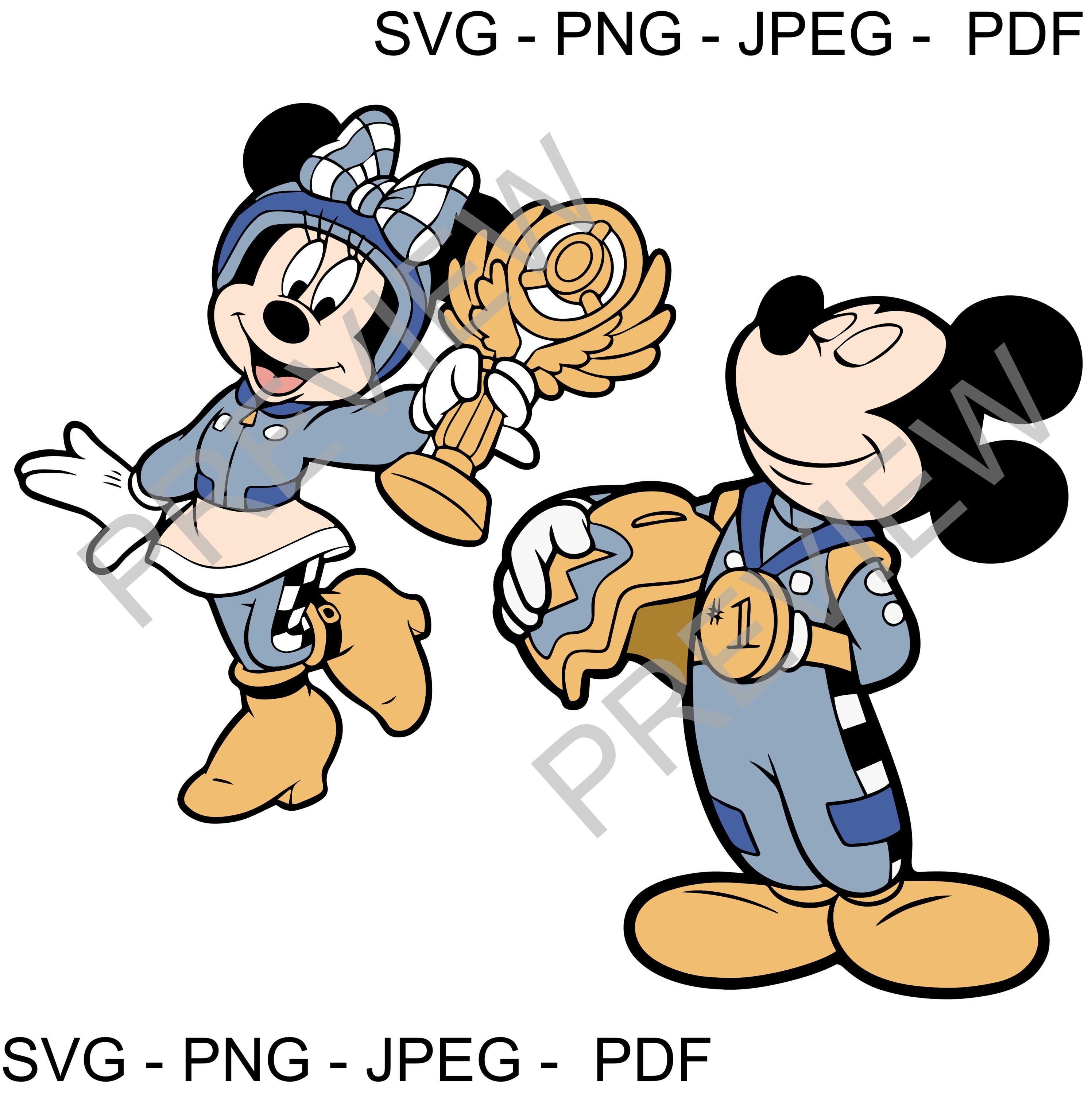 Blue Mouse Roadster Boy and Girl SVG PNG PDF Jpeg Roadster Racers ...