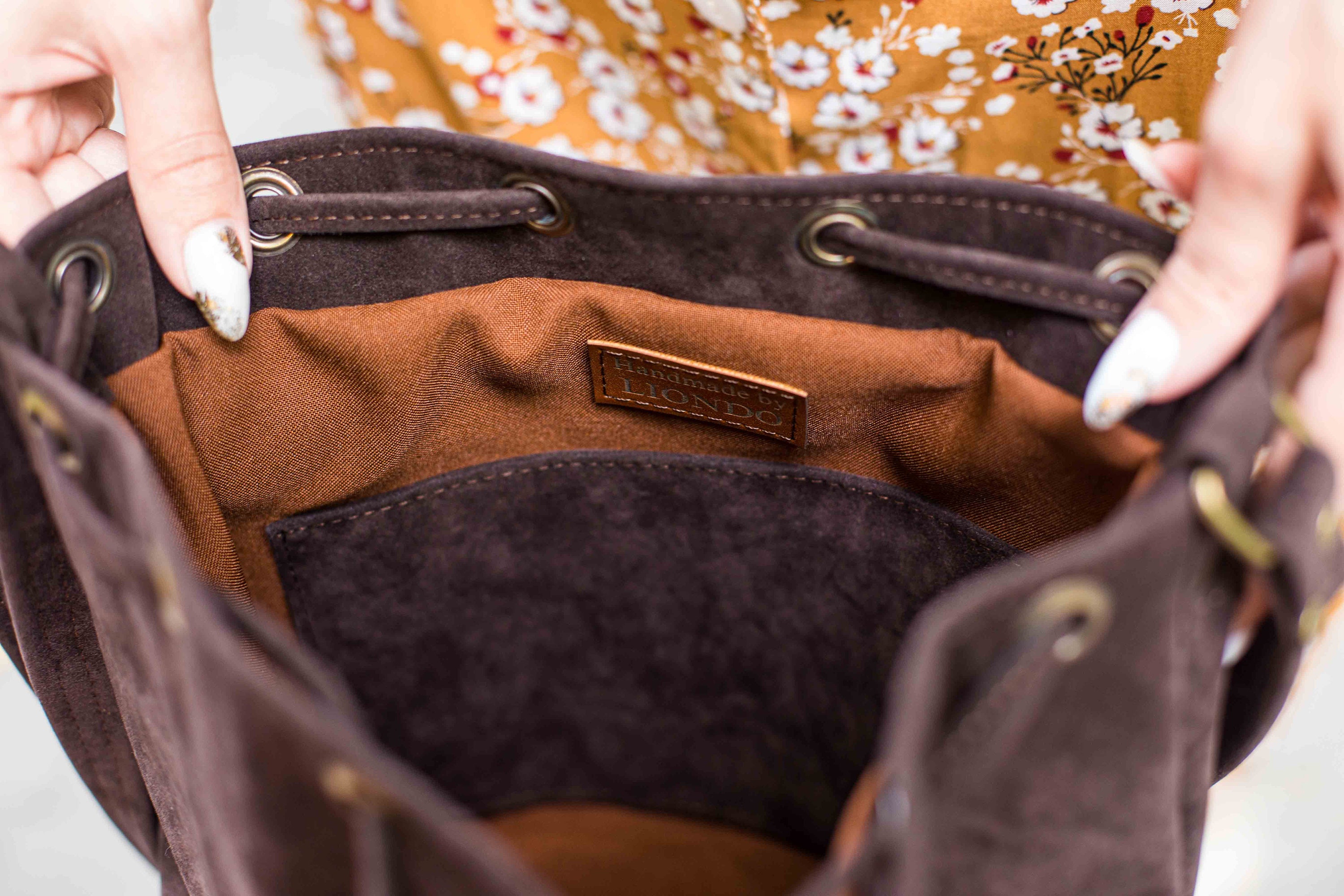 Suede Bucket Bag Vegan Suede Bucket Bag Vegan Leather Bucket | Etsy