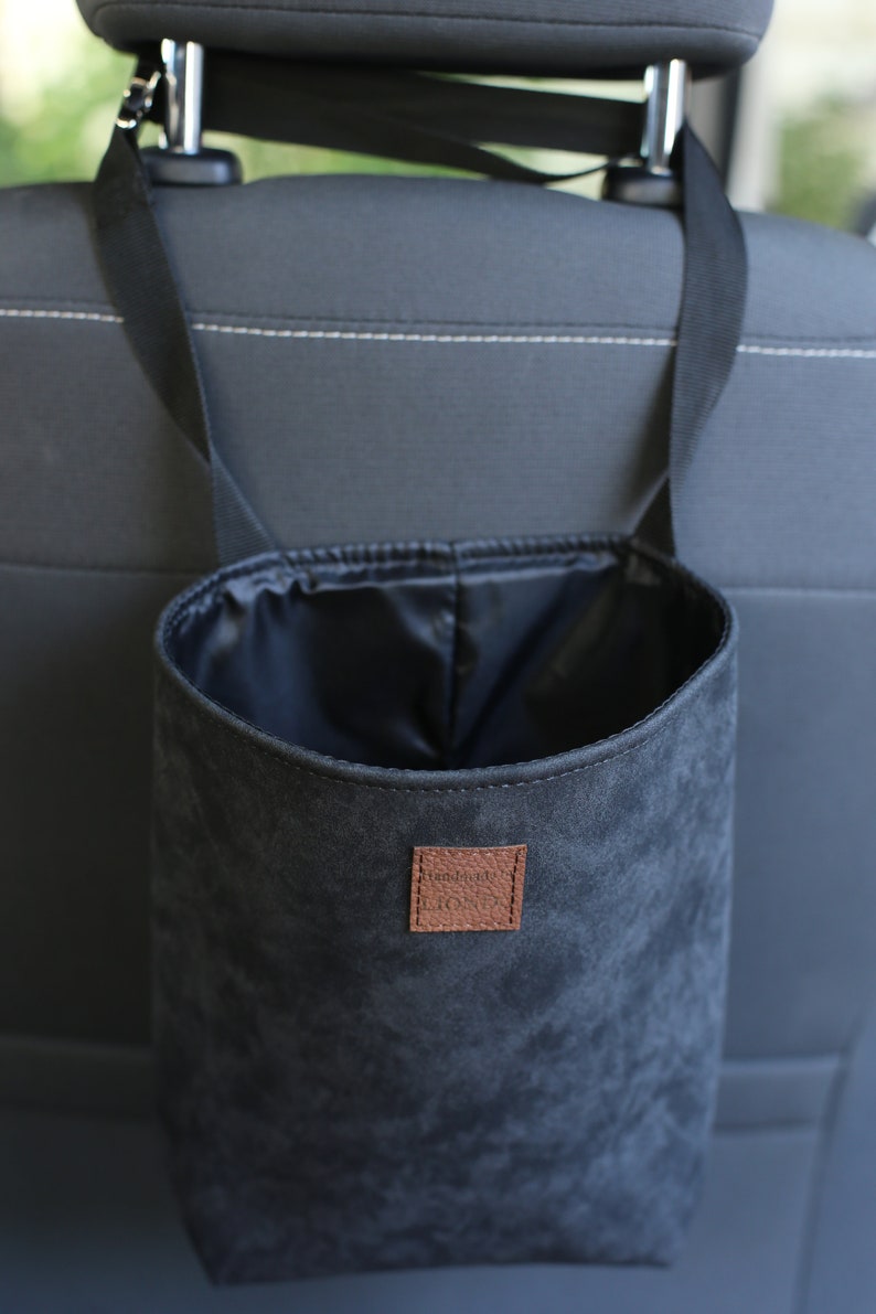Waterproof Reusable Car Trash Bag , Car Garbage Bag, Headrest Garbage ...