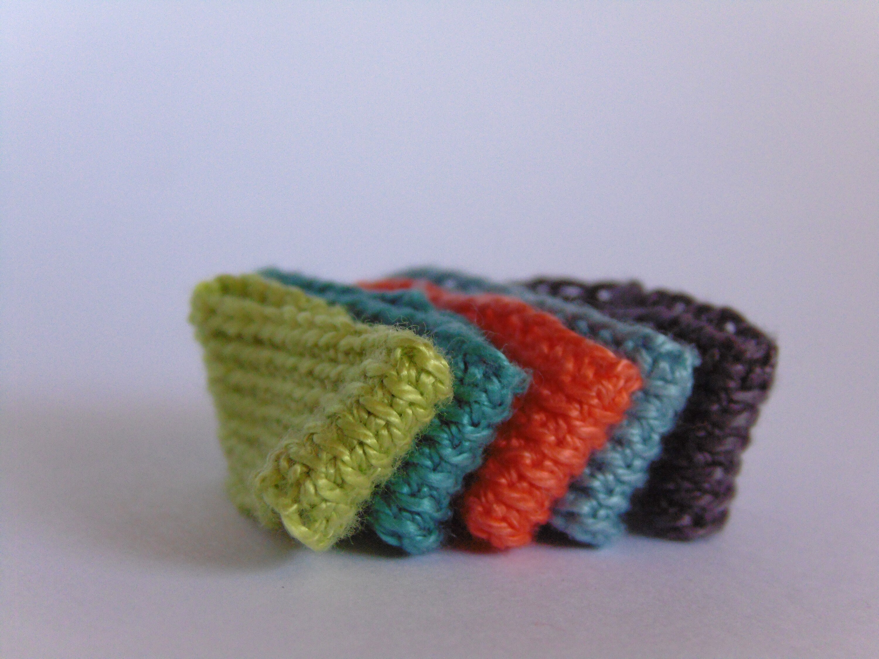 Crochet Rings Finger Bands Antiallergenic Rings Textile - Etsy
