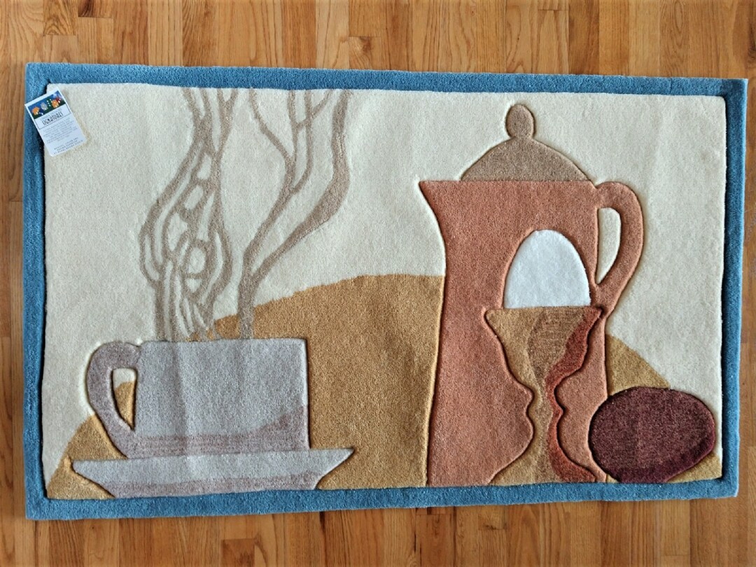Coffee Themed Kitchen Rug by Regal Design Studios - Design by Linnea ...