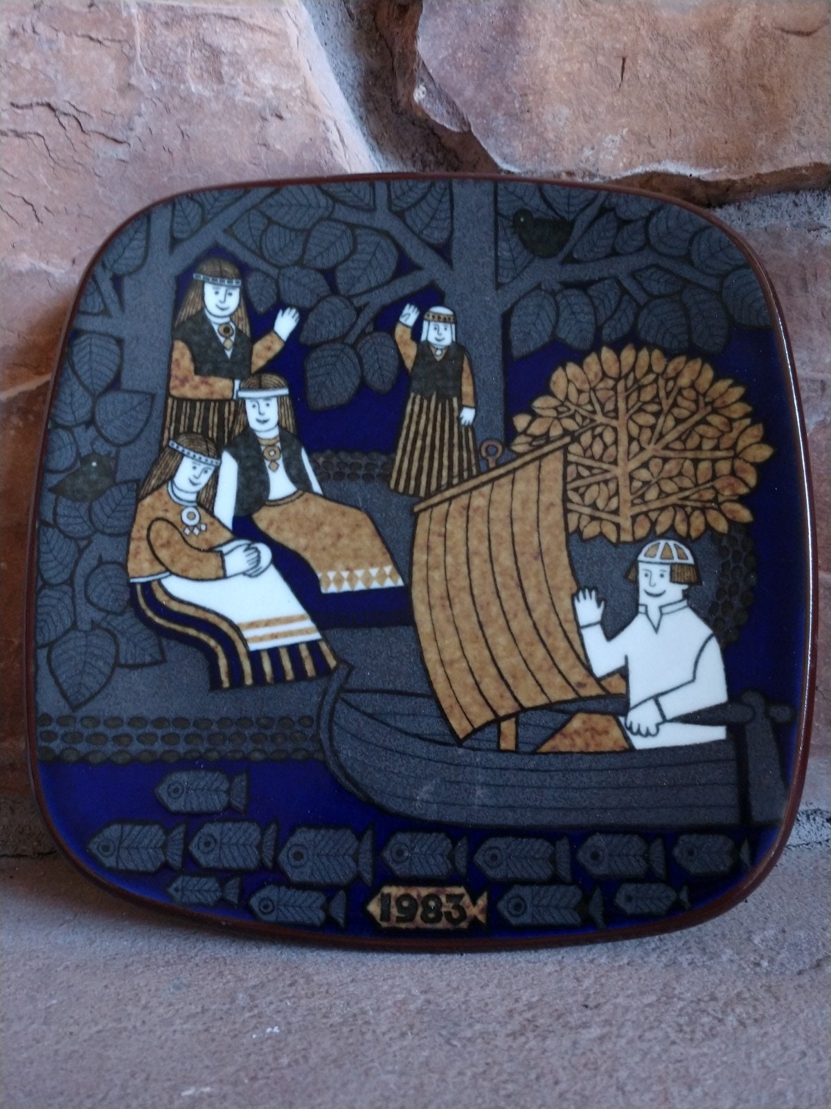 Arabia Finland Plates, Dishes, Wall Decor-1981, 1983 Vintage ...