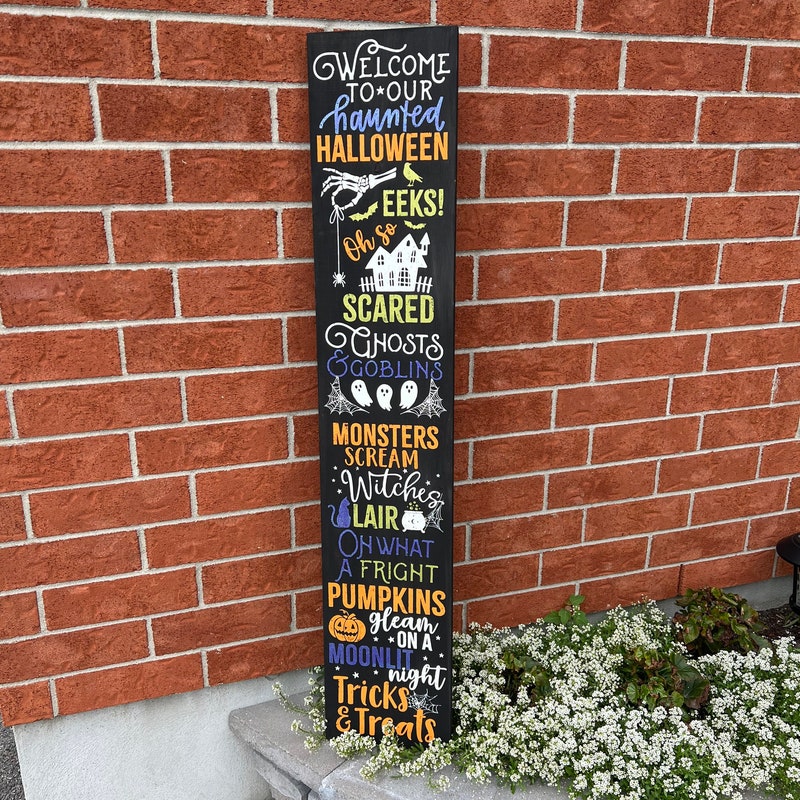 Halloween Porch Decor - Etsy