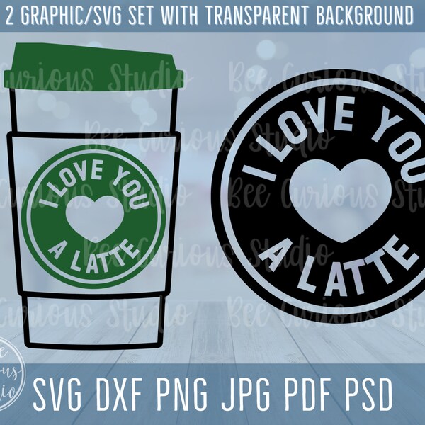 I Love You a Latte - Etsy