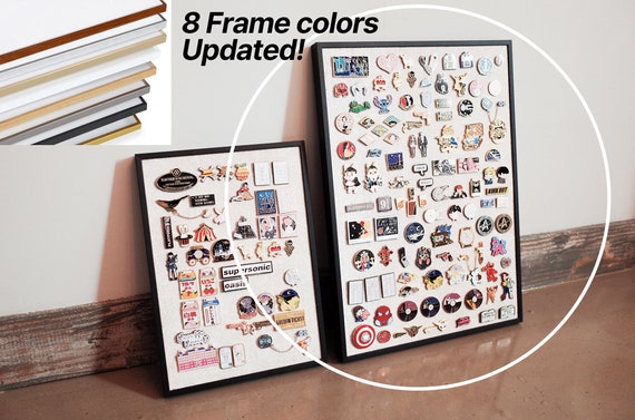 Pin Collectors Display Case