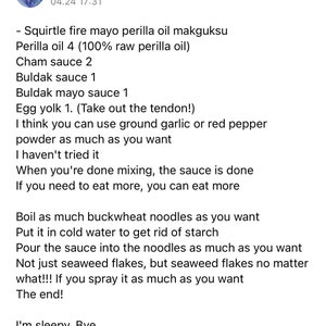 BTS Jungkook's Noodle Kit, DIY Perilla Oil Makguksu, Korean Buldak Recipe From JK - Etsy