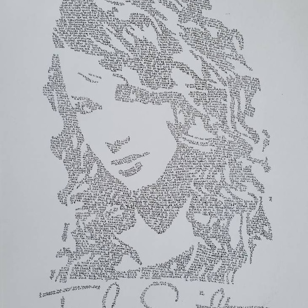 Taylor Seift Lyrics Art - Etsy