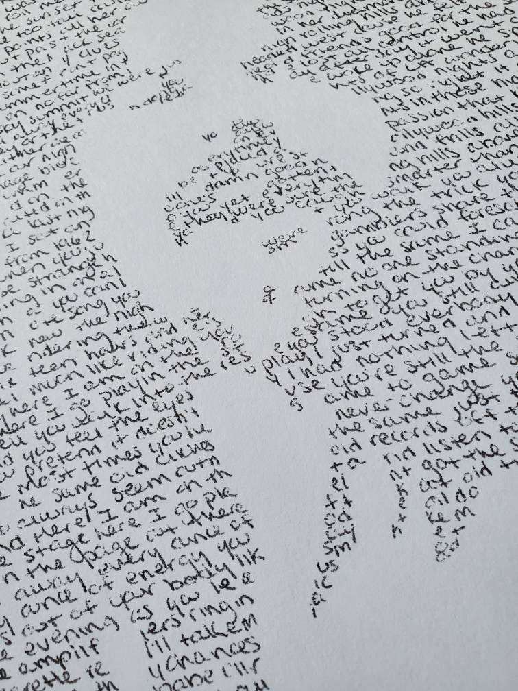 Bob Seger Lyrics Art - Etsy