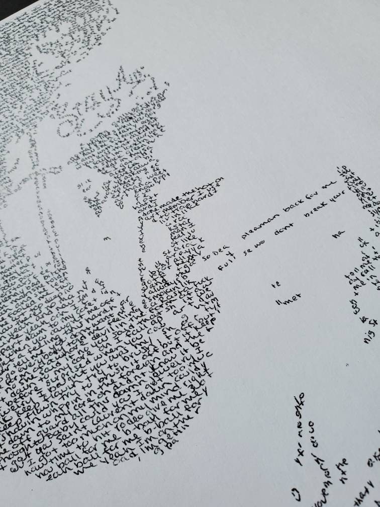 Post Malone Lyrics Art - Etsy