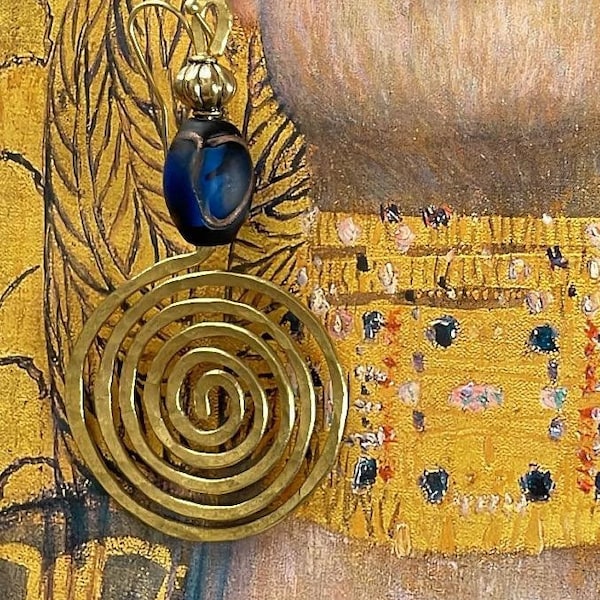 Spiral Earrings - Etsy