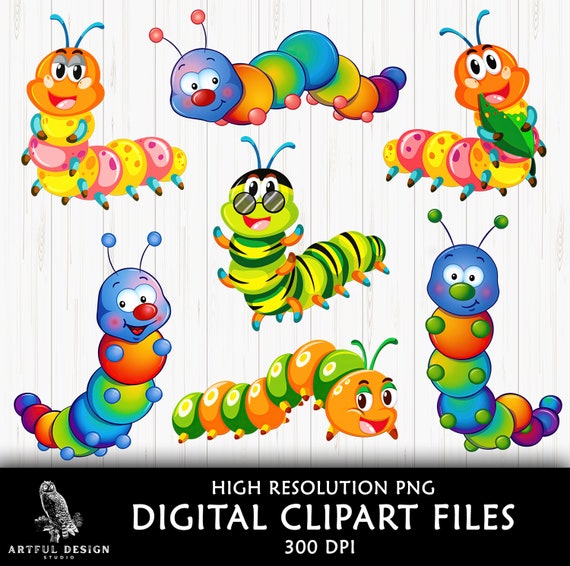 Caterpillar Bug Clipart For Photoshop
