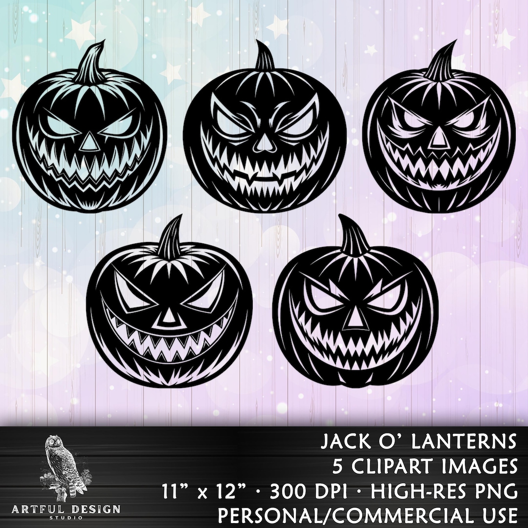 Jack O Lantern Silhouette PNG, Halloween Jack O Lantern Clipart ...
