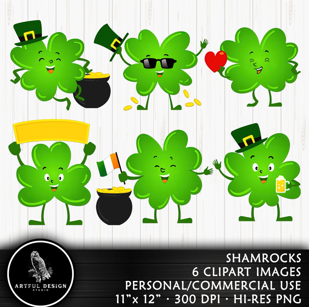 Shamrock PNG, Shamrock Clipart, St Patrick Day Shamrock Sublimation ...