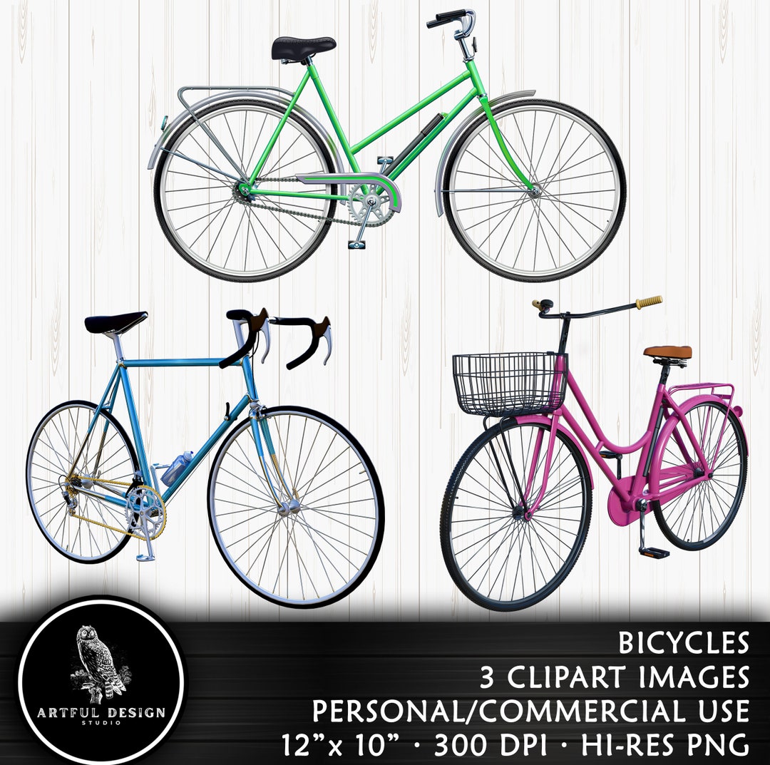 Bicycle PNG Bicycle Clipart Bike PNG Bike Clipart Bicycle - Etsy Canada