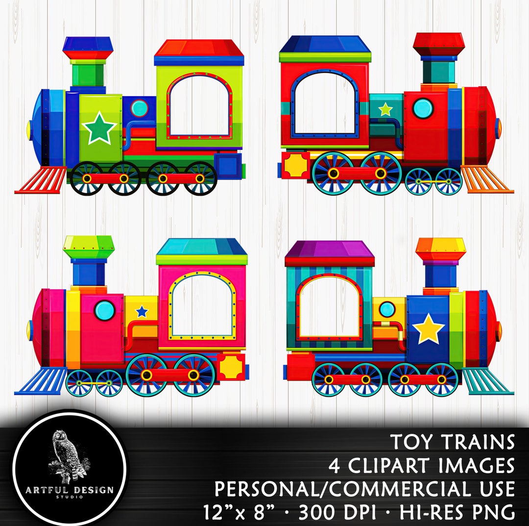 Toy Train PNG, Toy Train Clipart, Steam Train Clip Art, Cute Train ...
