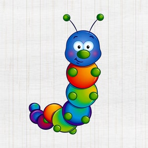 Cute Caterpillar PNG, Caterpillar Clipart, Worm Clipart, Worm PNG ...