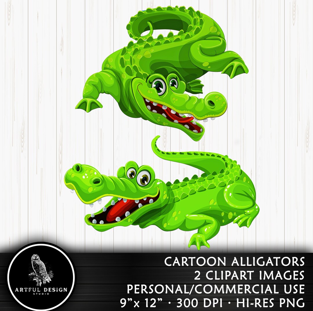 Cartoon Alligator PNG, Alligator Clipart, Gator Clipart, Alligator ...