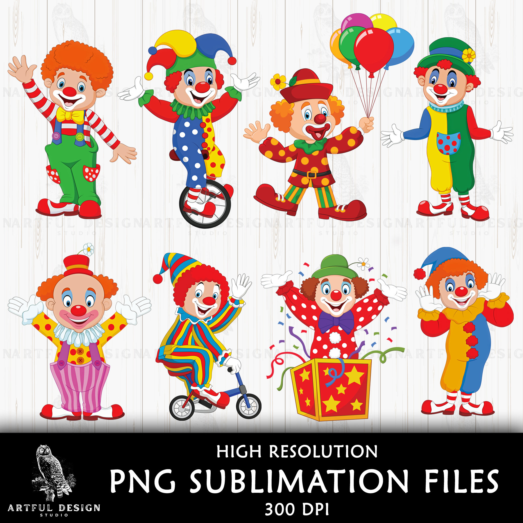 Clown Clipart Png