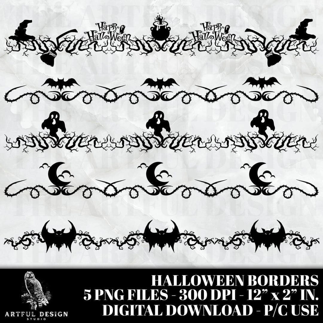 Halloween Border PNG, Halloween Border Clipart, Halloween Border Clip ...