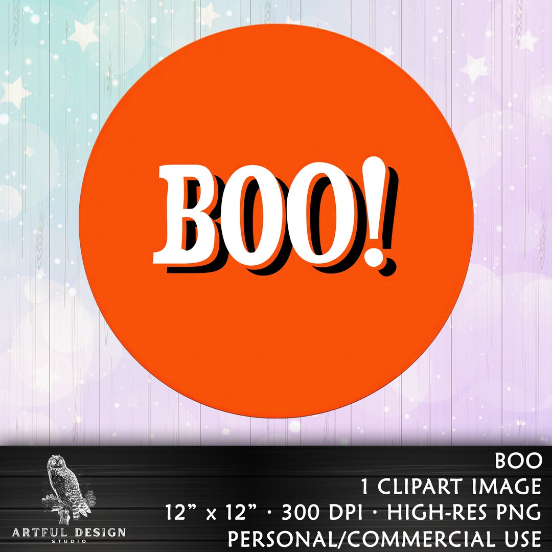 Halloween Boo PNG, Boo Clipart, Boo Ghost Clipart, Boo Clip Art, Ghost ...
