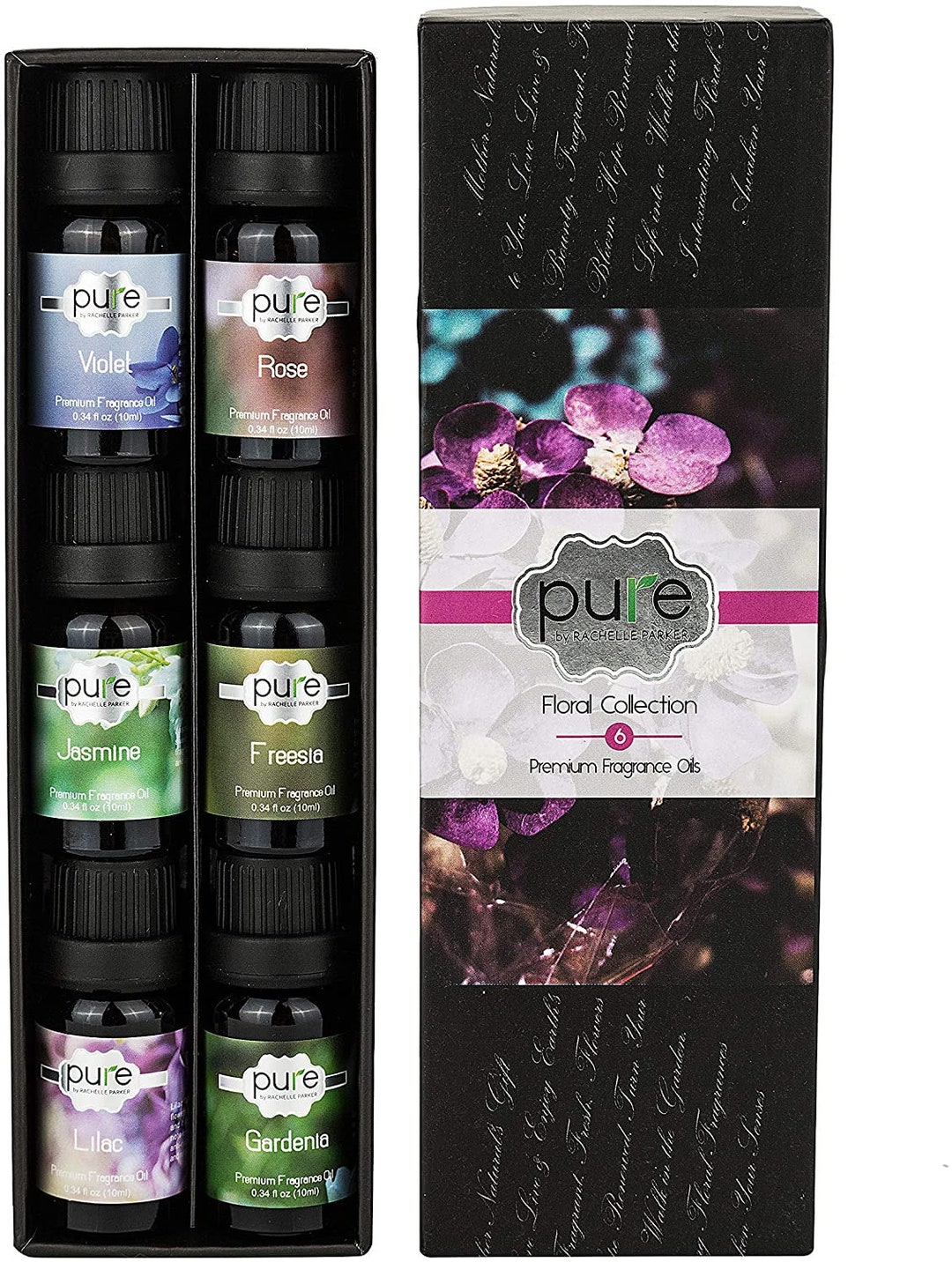 Fragrance Oil 6pc Sets: Floral, Earth, or Men's Oils. Pure, Natural ...