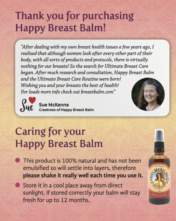 Happy Breast Balm - Etsy