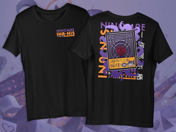 Hololive Ninomae Ina'nis Themed T-shirt unisex - Etsy