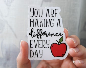 You Are Making a Difference Every Day - Etsy
