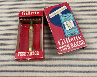 Gillette Tech Razor | Etsy