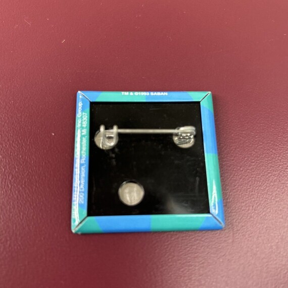 Vintage 1993 Power Rangers Pink Ranger Pin Button TV … - Gem