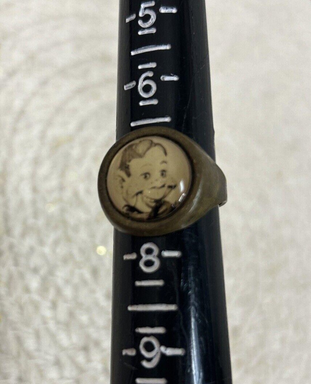 Vintage Cracker Jack Howdy Doody Adjustable Ring Brass Memorabilia - Etsy