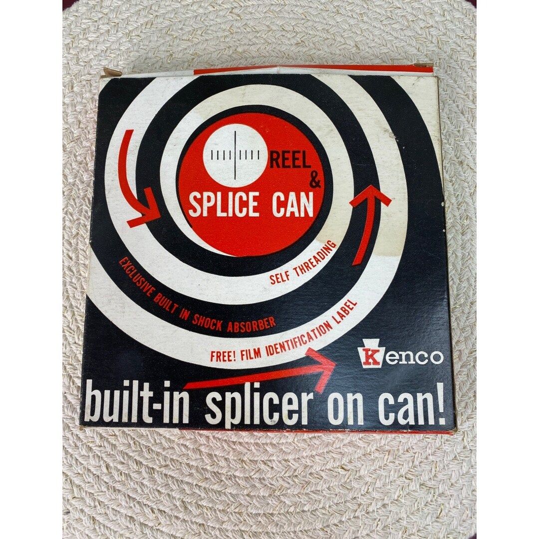 Kenco Reel & Splice Can 8mm Movie Reel in Box - Etsy