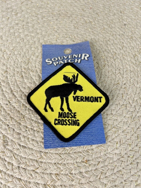Nip vermont moose iron-on - Gem