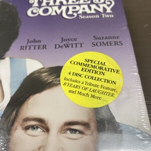 Threes Company - Season 2 (DVD, 2004, 4-disc Set) - Etsy