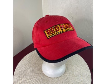 Red Man Chewing Tobacco Vintage Style Trucker Hat Classic Cap Snapback ...